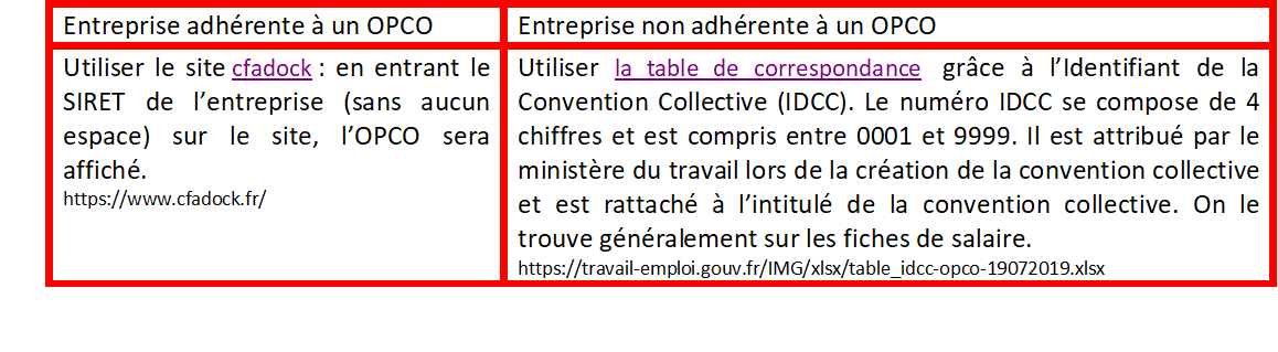 Les actions financées par les OPCO - Digiformag